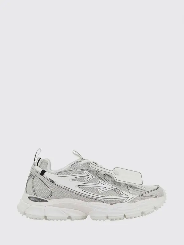Off-White Be Right Back Cotton Twill Sneakers With Iconic Tag