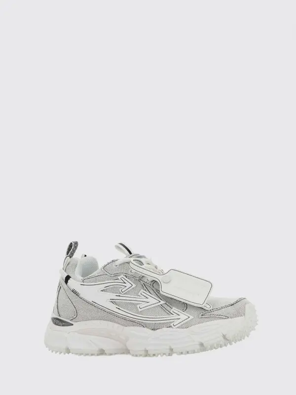 Off-White Be Right Back Cotton Twill Sneakers With Iconic Tag
