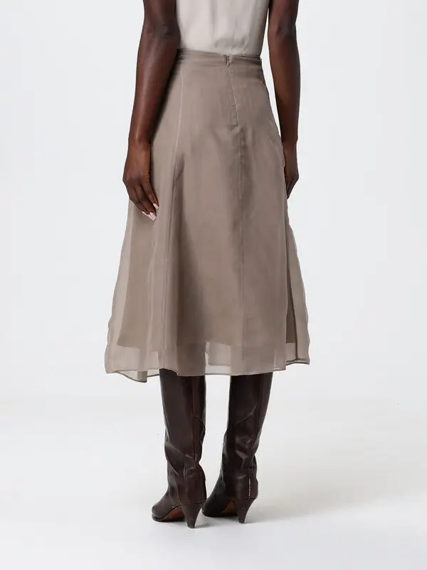 Brunello Cucinelli Skirt Colour - Brown