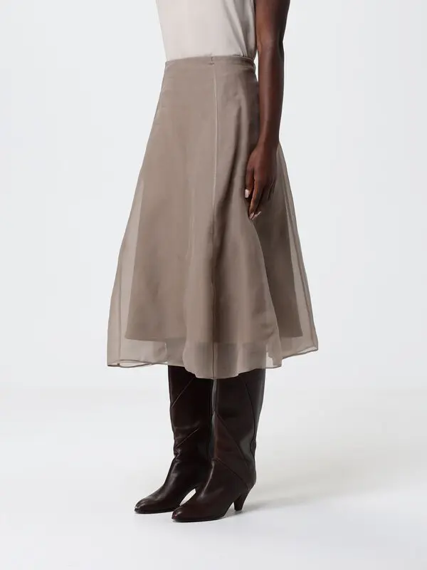 Brunello Cucinelli Skirt Colour - Brown