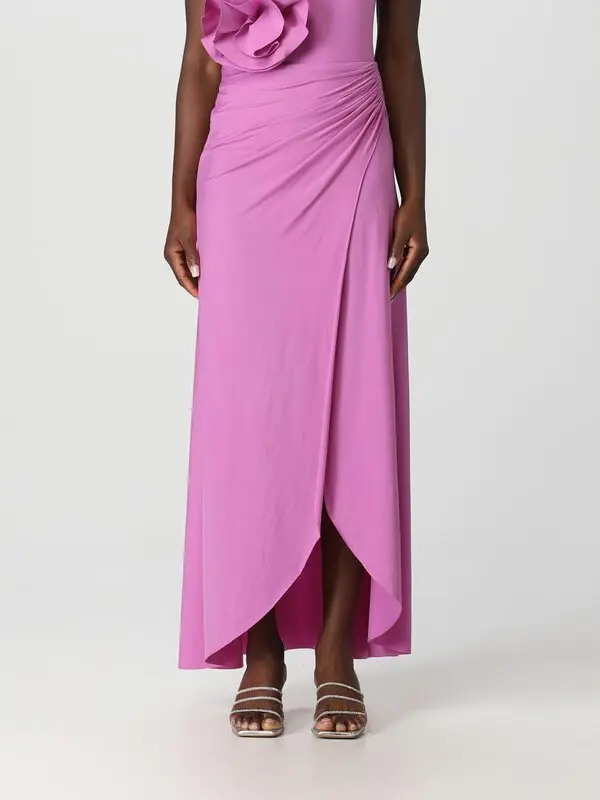 MAYGEL CORONEL Draped Skirt