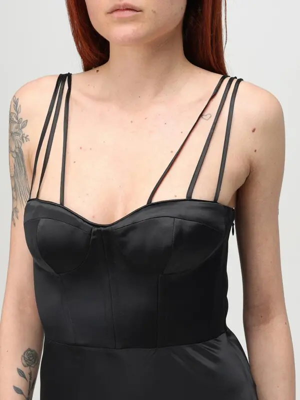 Pinko Strapless Maxi Dress