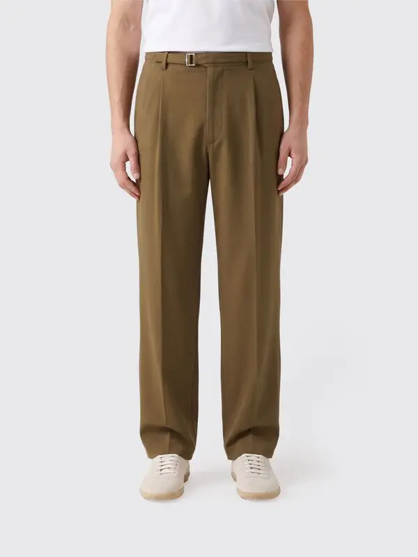 Giorgio Armani Wide Leg Cupro Trousers