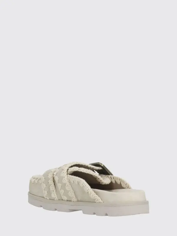 Mou Flat Shoes - Nude
