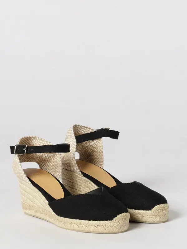 CastaÑer Chiarita Canvas Espadrilles - Black
