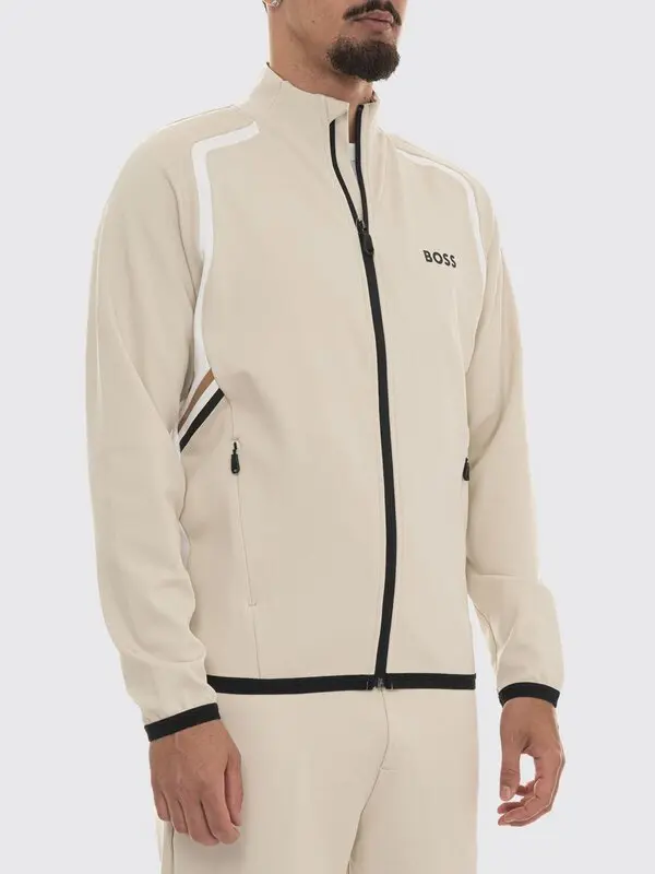 BOSS Spin Sweatshirt - Beige
