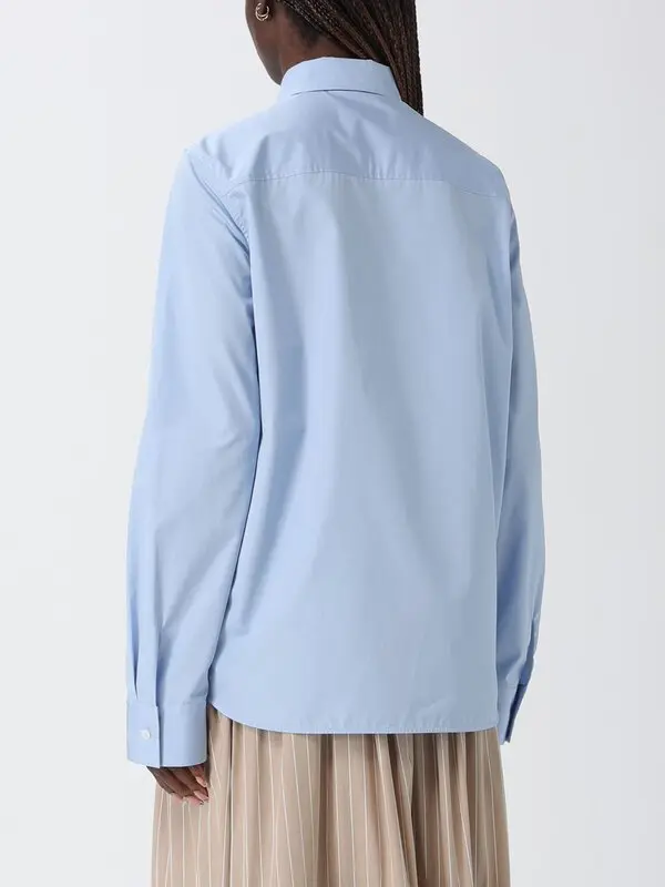 JIL SANDER Cotton Casual Shirt - Blue
