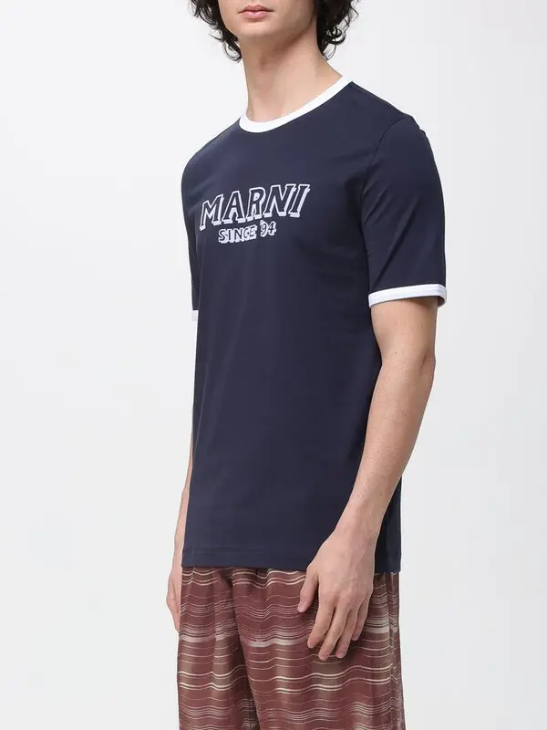 Marni T-shirt Colour - Blue