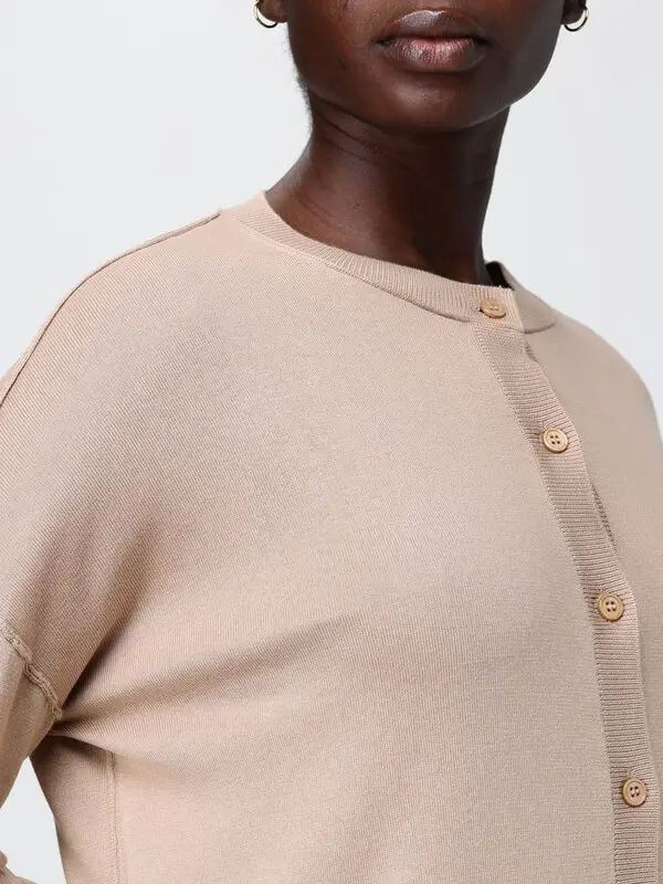 KANGRA Basic Silk And Cotton Cardigan