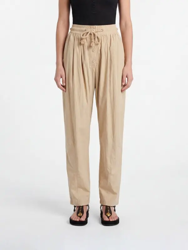 Isabel Marant Étoile Slim Fit Tencel And Nylon Trousers