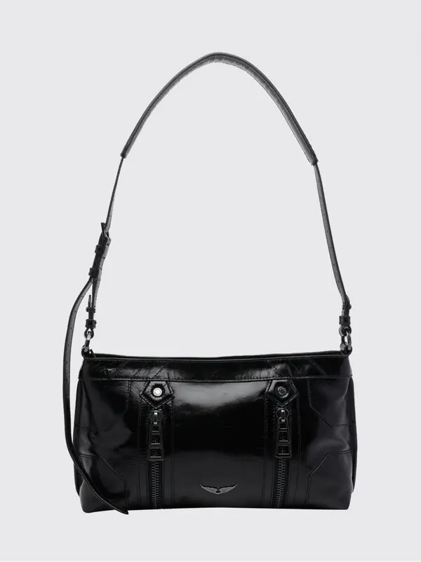 Zadig&Voltaire Smooth Calf Leather Shoulder Bag