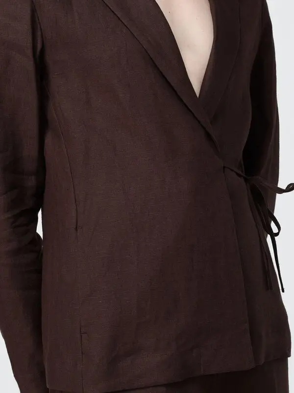 COLMAR Linen Blazer - Dark