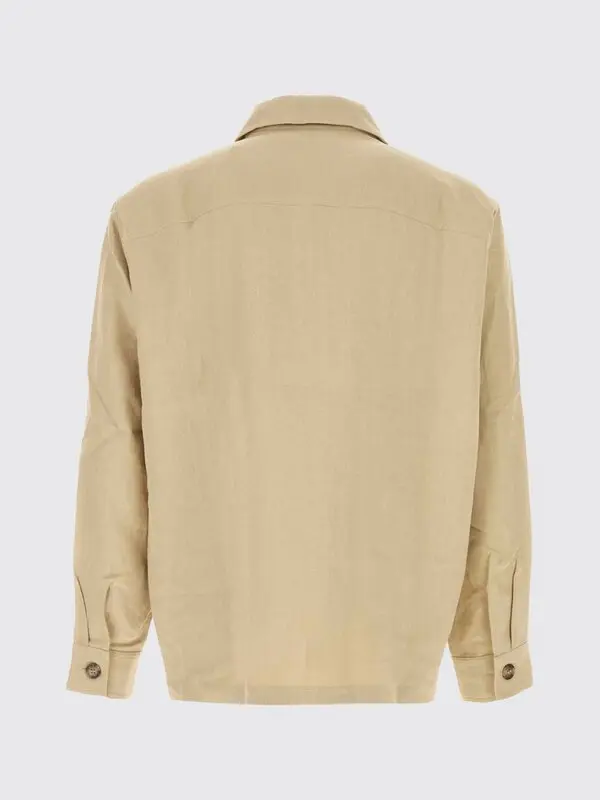 Le Kasha Linen Shirt Jacket