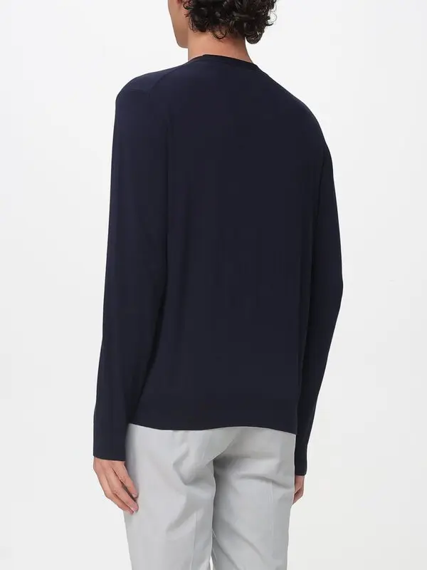 PAOLO PECORA Crew Neck Jumper - Blue