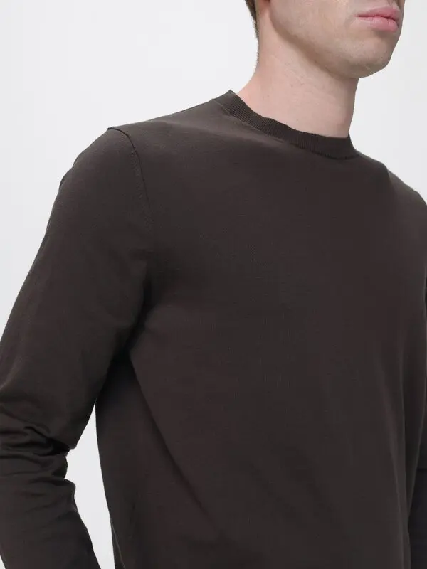 PAOLO PECORA Fine Knit Crew Neck Jumper