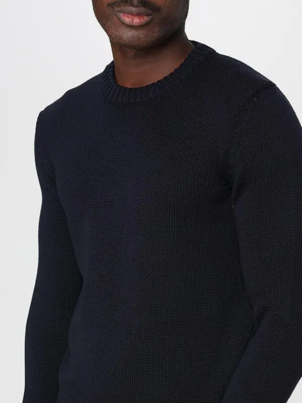 ZANONE Crew Neck Pullover - Blue