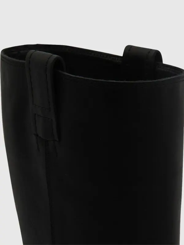 Hogan Knee-high Boots With Lug Sole