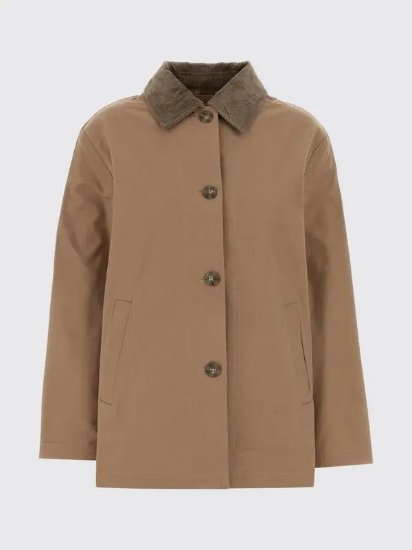 Calvin Klein Cotton Jacket With Velvet Collar