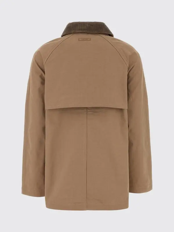 Calvin Klein Cotton Jacket With Velvet Collar