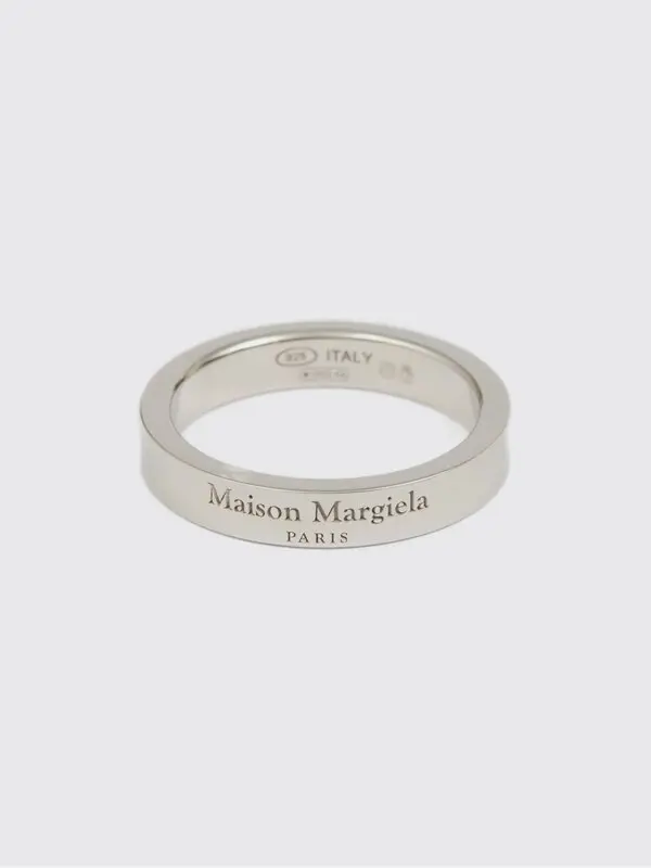 MAISON MARGIELA Minimalist Design Band Ring In 925 Sterling - Silver