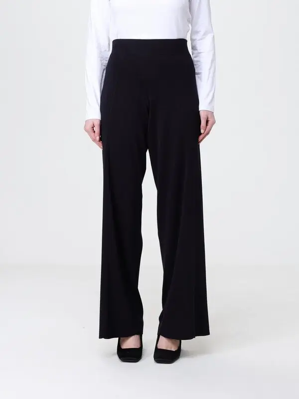 Fabiana Filippi Wide-leg Knitted Trousers - Blue