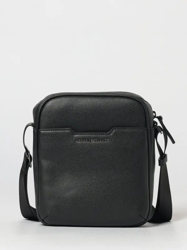 Armani Exchange Grained Faux Leather Bag