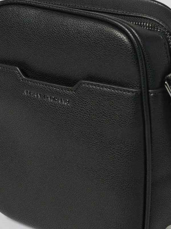 Armani Exchange Grained Faux Leather Bag