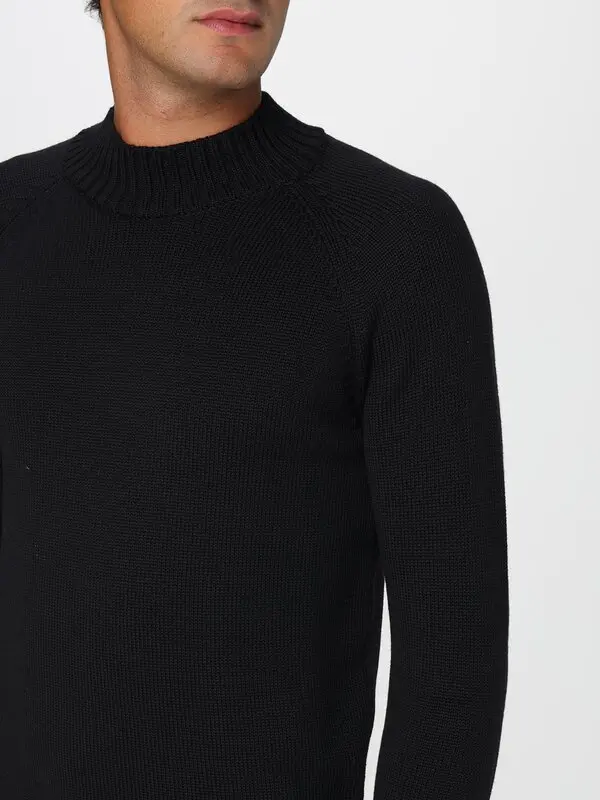 ZANONE High Neck Jumper - Black