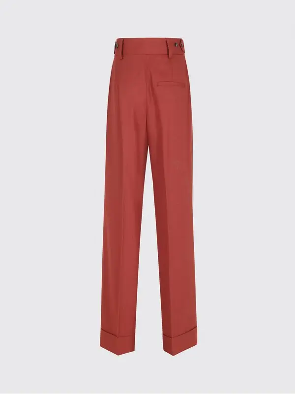 Alberta Ferretti Crepe Palazzo Trousers