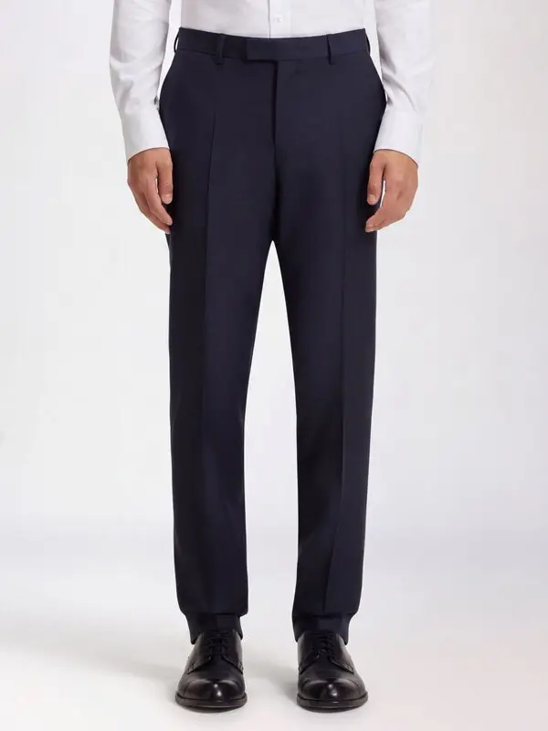 BOSS Slim Fit Virgin Wool Tailored Trousers