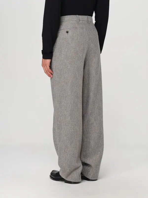Giorgio Armani Textured Wide Leg Trousers