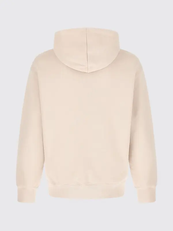 Maison Kitsuné Chillax Fox Logo Cotton Hoodie - Beige