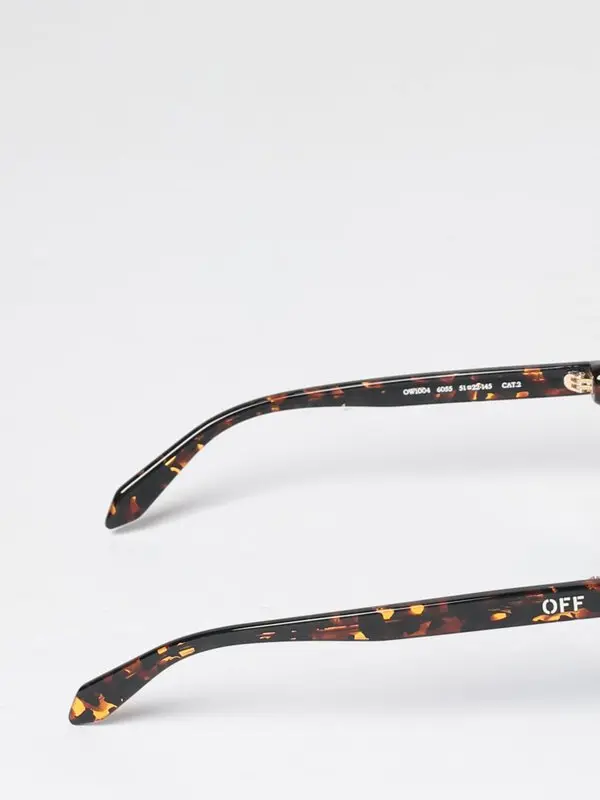 Off-White Reno Rectangular Tortoiseshell Acetate Sunglasses - Multicolor