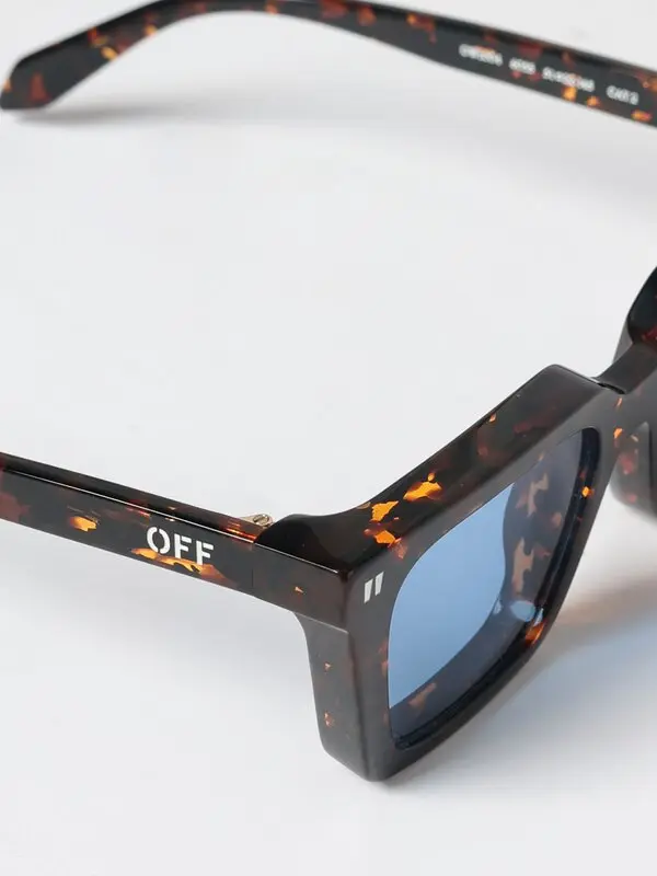 Off-White Reno Rectangular Tortoiseshell Acetate Sunglasses - Multicolor