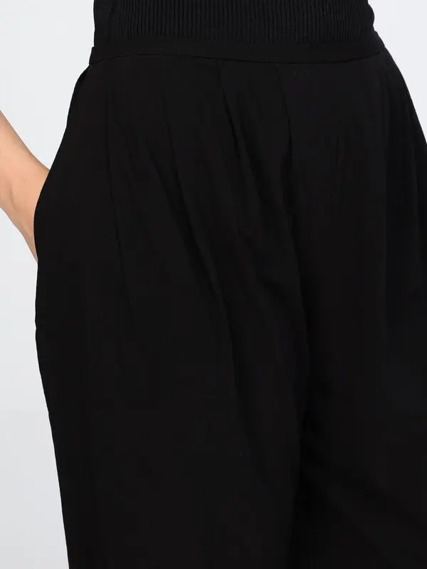 Khaite High-waisted Knee-length Cotton Shorts