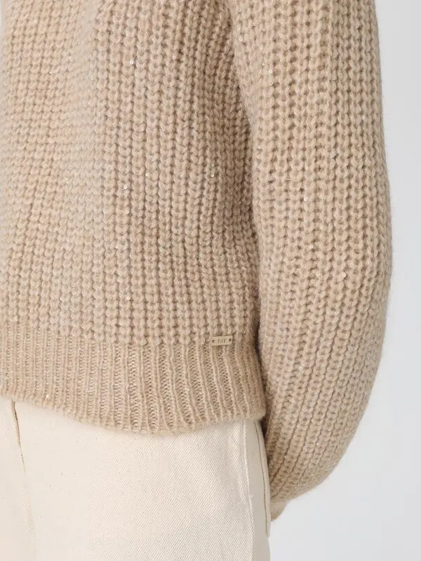FAY Ribbed Turtleneck Jumper