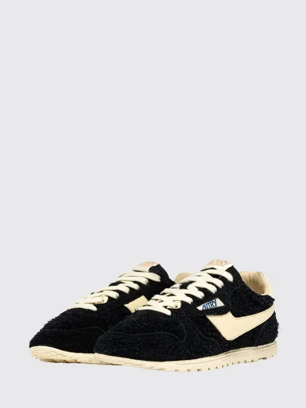 AUTRY Windspin Bi Low Top Sneakers In Leather And Nylon