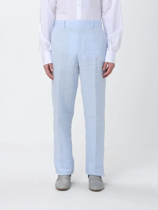Agnona Trousers Colour - Gnawed Blue