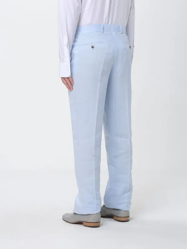 Agnona Trousers Colour - Gnawed Blue