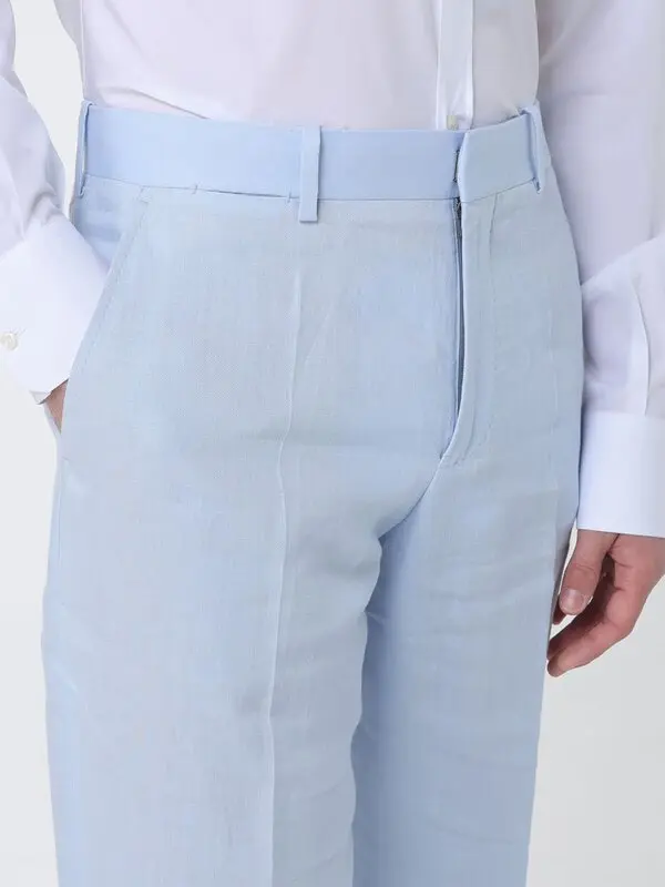 Agnona Trousers Colour - Gnawed Blue