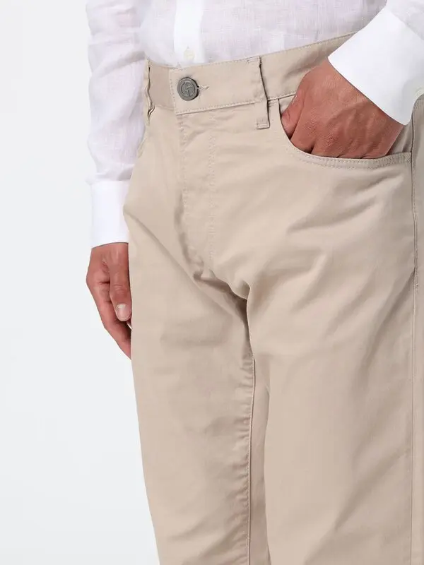 Giorgio Armani Mid-rise Straight-fit Five-pocket Jeans