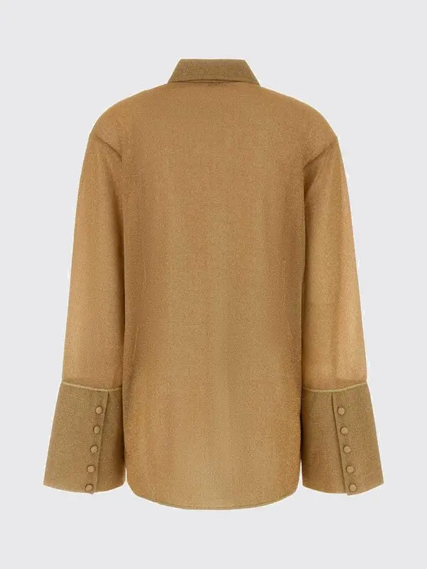 Oseree Lurex Shirt - Gold