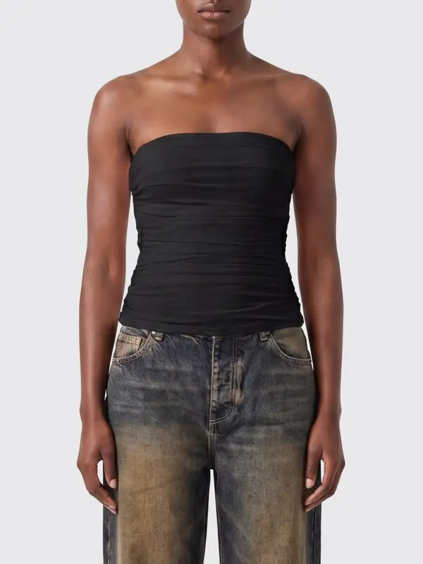 HERSKIND Ruched Jersey Top