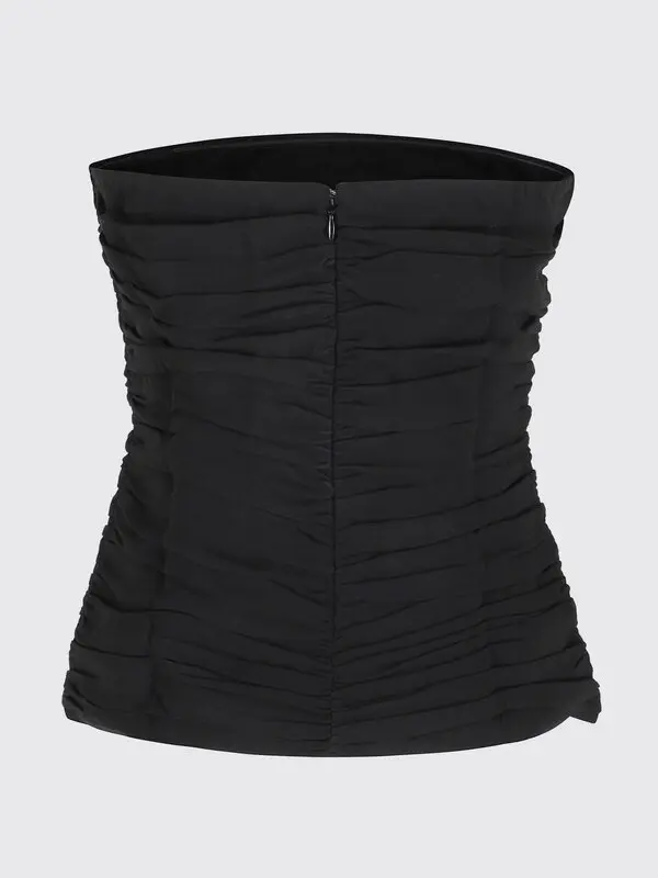HERSKIND Ruched Jersey Top