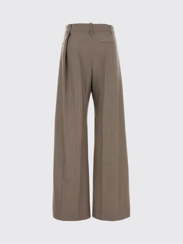 Victoria Beckham Virgin Wool Wide-leg Trousers