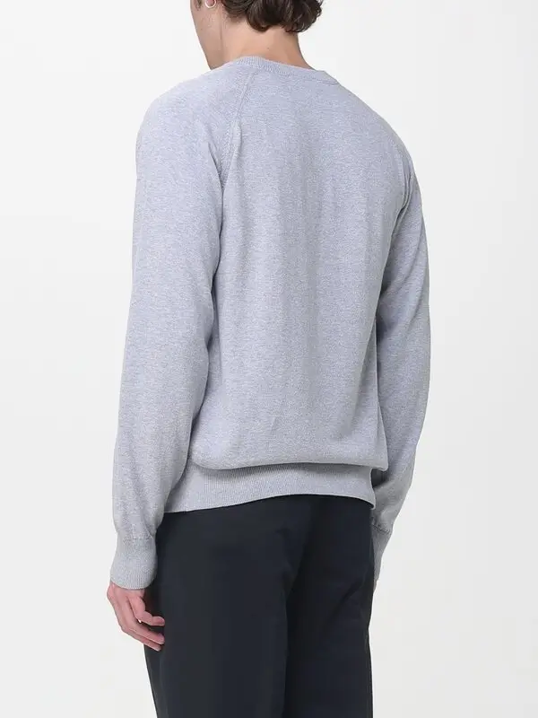 KANGRA Cotton Knitwear Crewneck Sweater - Pearl