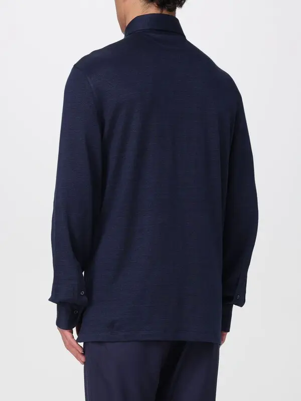 Brunello Cucinelli Cotton Polo Shirt - Blue