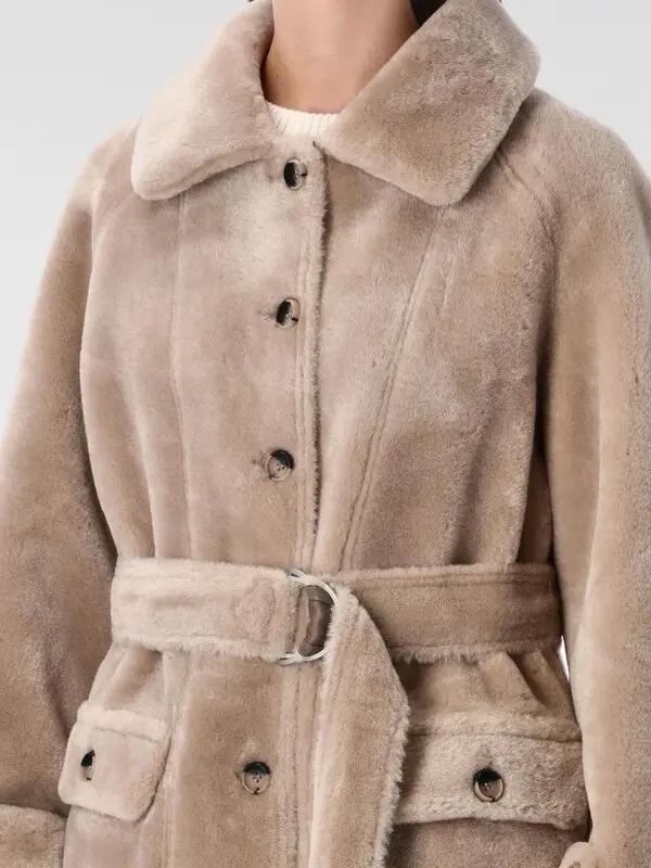 URBANCODE Fur Coat - Beige
