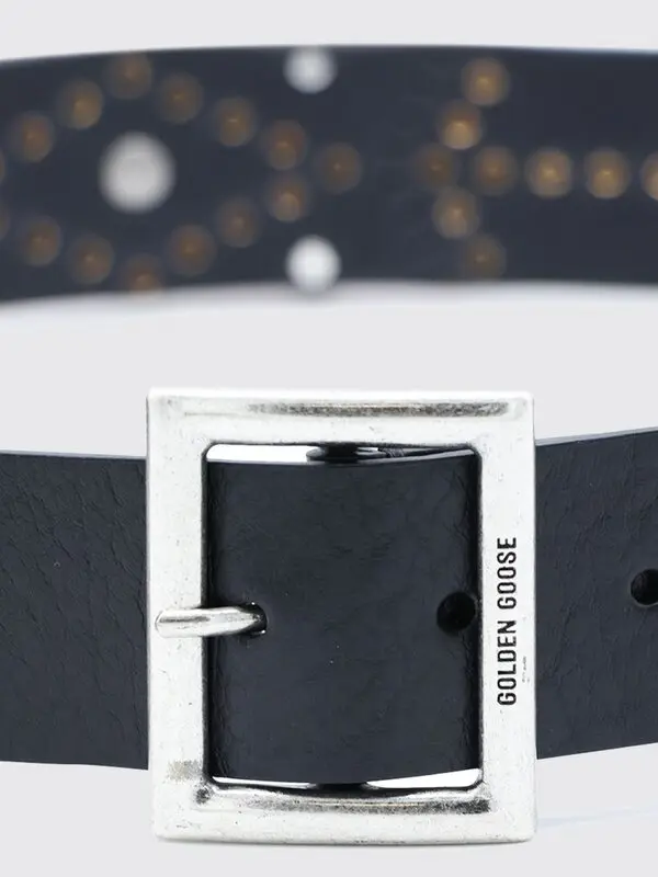 GOLDEN GOOSE Embellished Leather Belt