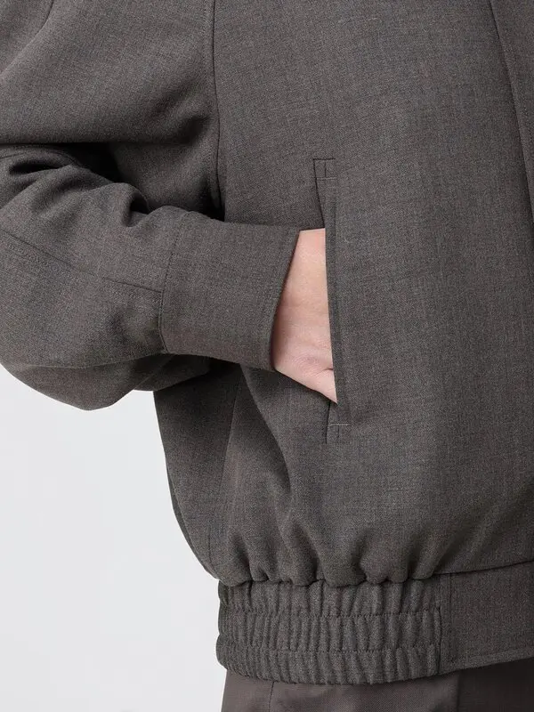 THE FRANKIE SHOP Viscose Blend Bomber Jacket
